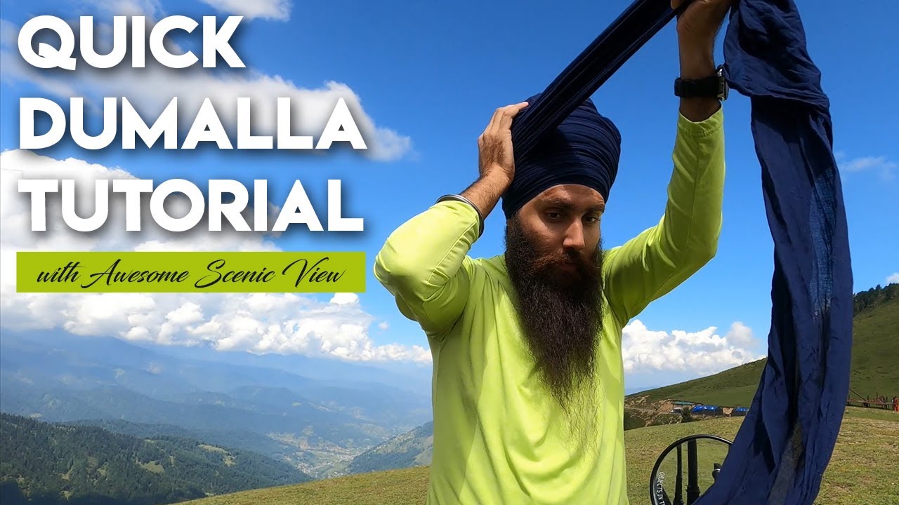 QUICK & SIMPLE DUMALLA TUTORIAL with Scenic View || How to tie GOL ...