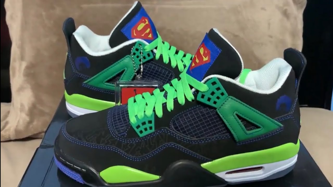 Air Jordan 4 Doernbecher Replica Review - YouTube