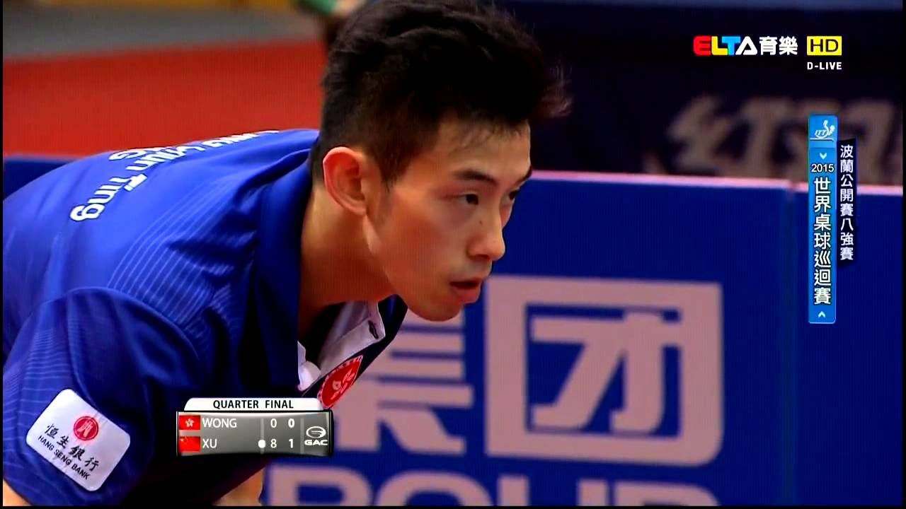 2015 Polish Open MS-QF: XU Xin - WONG Chun Ting [HD] [Full Match ...