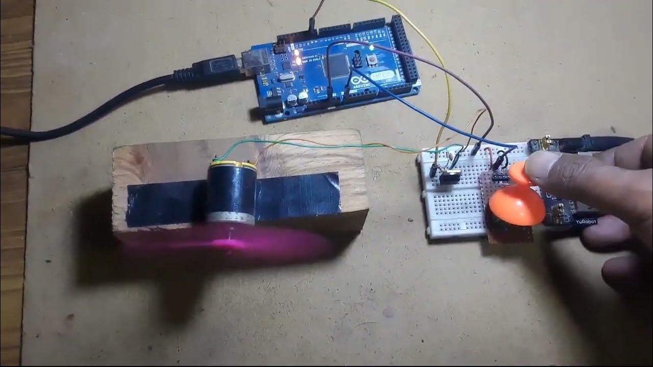 Joystick controlled DC motor with Arduino and TIP122 - YouTube