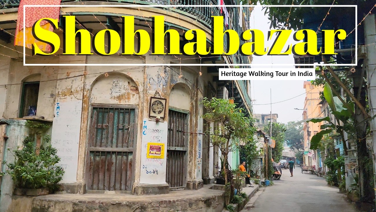Shobhabazar : HERITAGE WALK in the lanes of North Kolkata | Making of ...