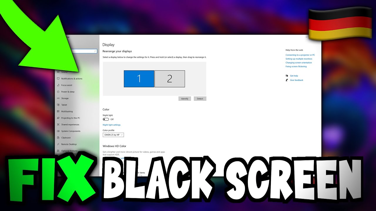 Wallpaper Engine Black Screen | Black Screen Fix Deutsch - YouTube