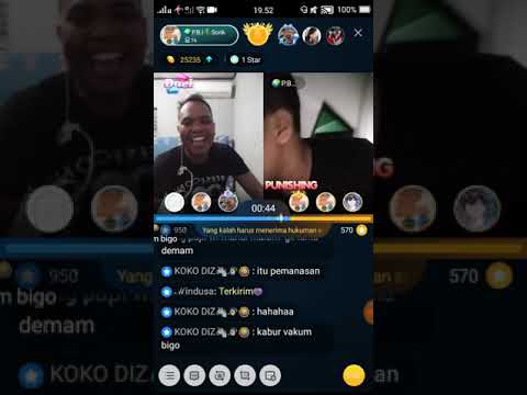 live bigo P.B.I sonk (asik papo mandi malam2)