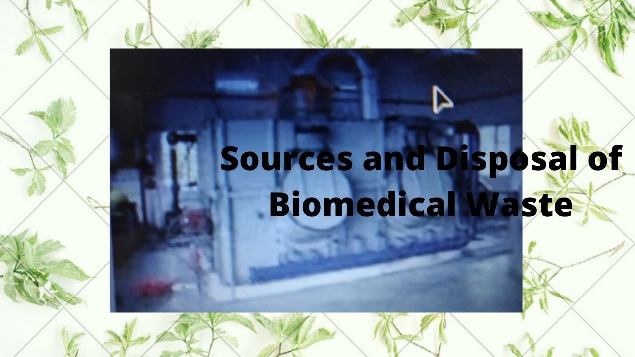 Biomedical Waste Sources and Disposal - YouTube
