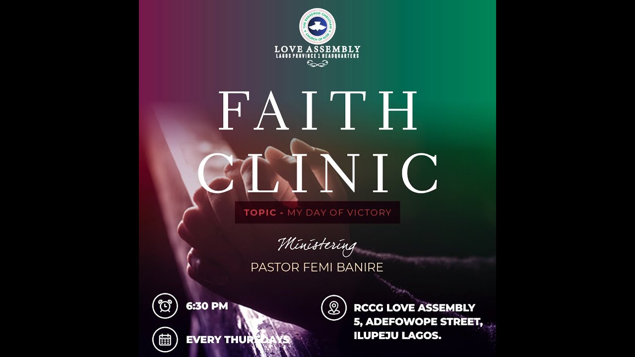 Faith Clinic Live - YouTube