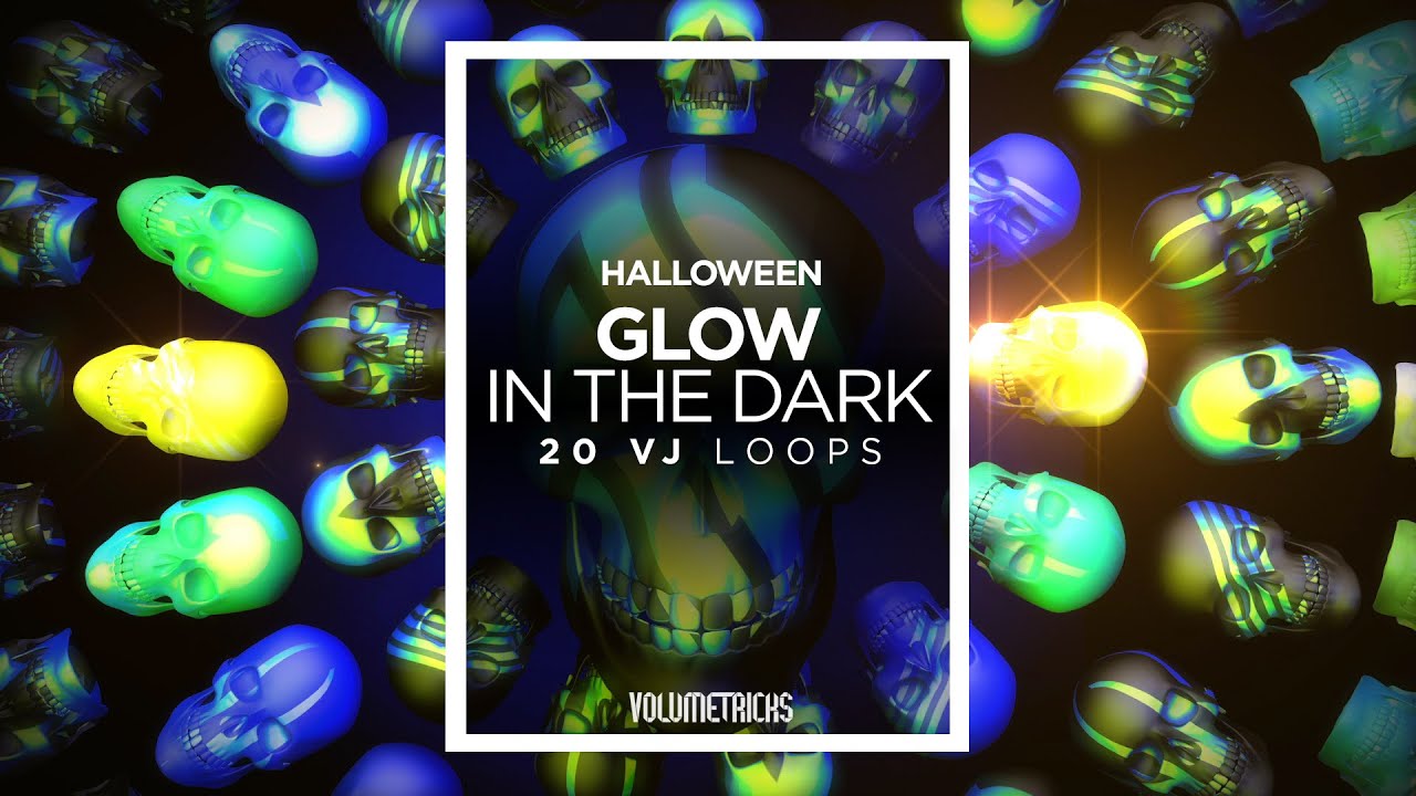 Volumetricks HALLOWEEN GLOW IN THE DARK 20 VJ Loops Pack - YouTube