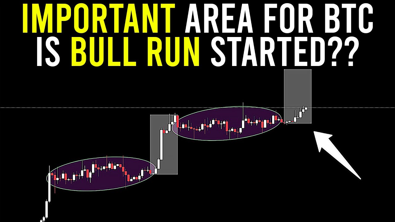 BULL RUN STARTED? | IMPORTANT AREA FOR BTC | BTC UPDATES TODAY ...