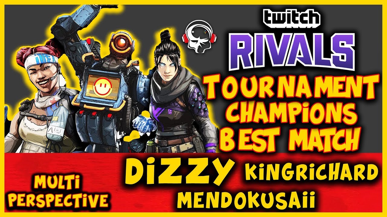 DİZZY - TWİTCH RİVALS - APEX LEGENDS TOURNAMENTS BEST MATCH EVER #45 ...