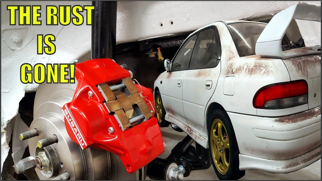 Subaru WRX GC8 Super Rusty Rear End Restoration - Part 3 - Epic ...