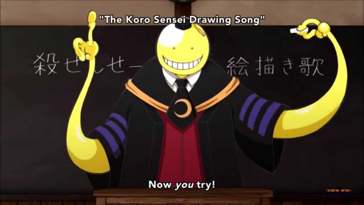 Ansatsu Kyoushitsu - Assassination Classroom | The Koro Sensei Drawing ...