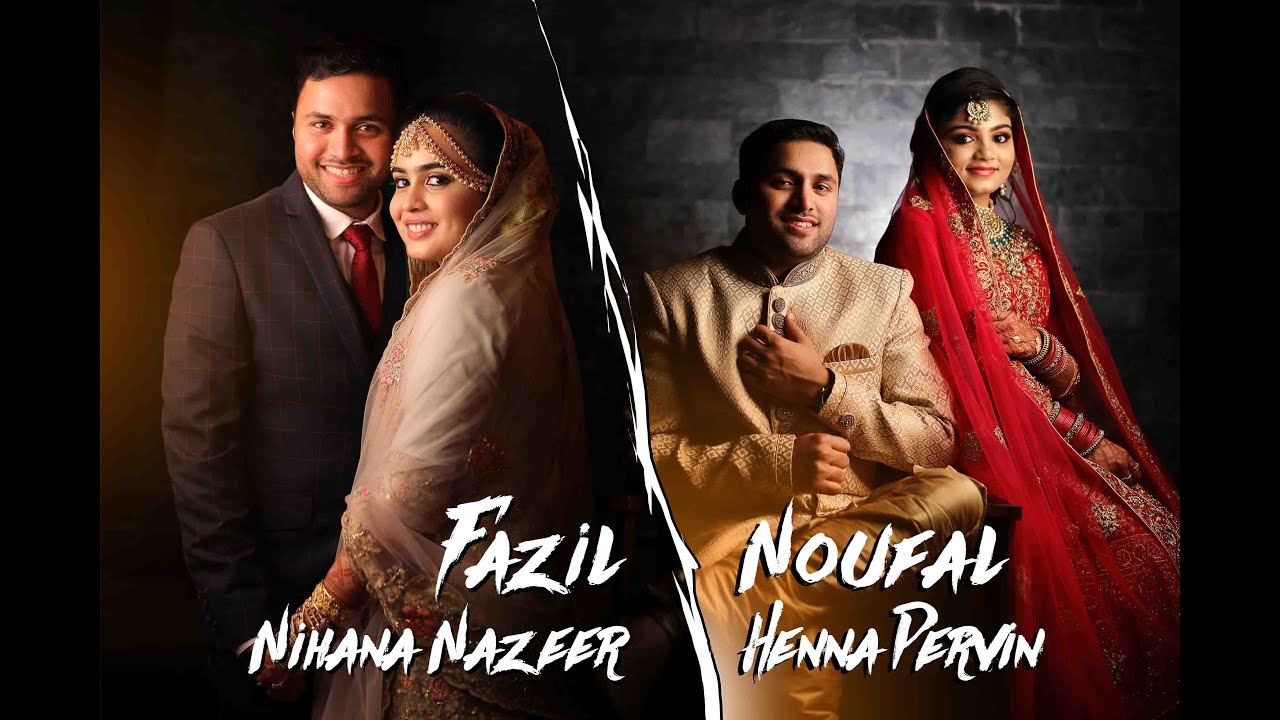 Twins Wedding /Noufal & Henna Fazil & Nihana - YouTube