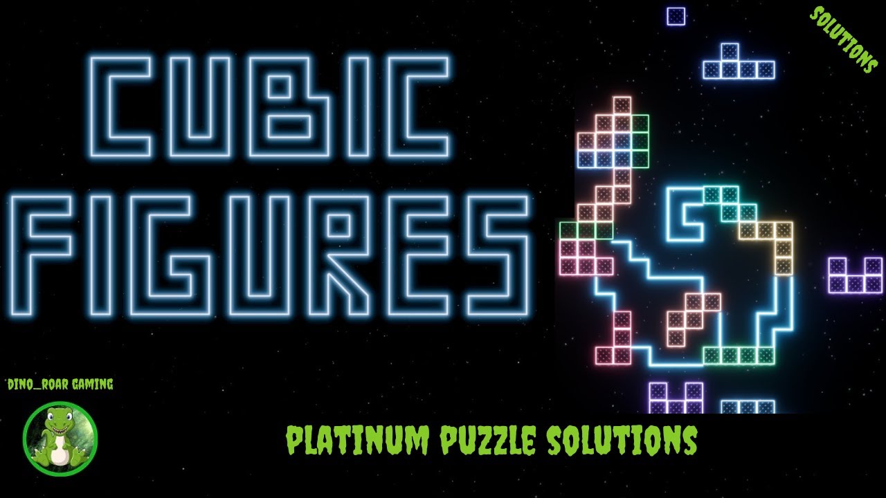 Cubic Figures - All Puzzle Solutions (PS4) - YouTube