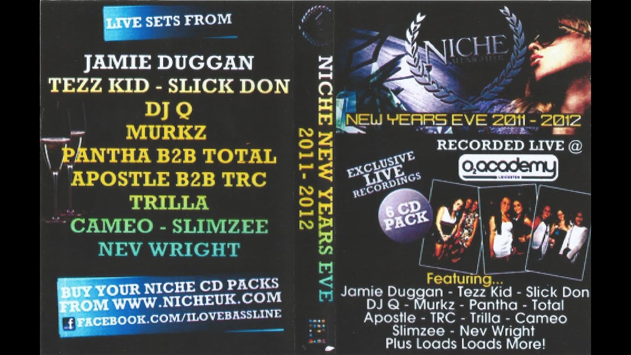 DJ Pantha B2B DJ Total - Niche & Sidewinder NYE 2011 @ o2 Leicester ...