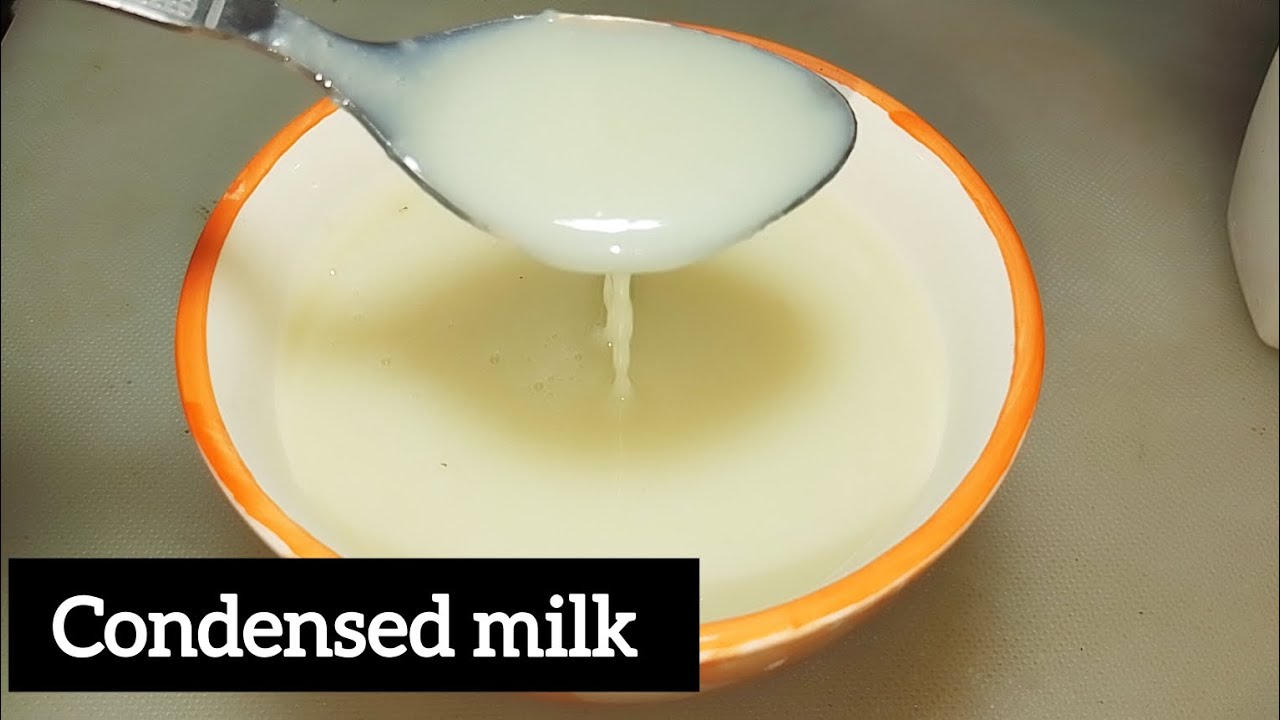 Homemade Condensed Milk || Easy To Make Condensed Milk At Home || - YouTube
