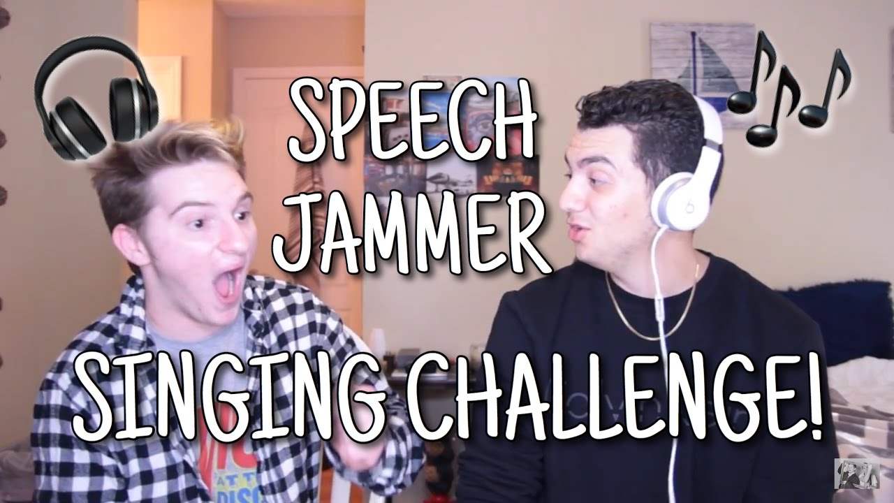 SPEECH JAMMER SINGING CHALLENGE (LOUIS AND ANTHONY GARGIULA) - YouTube