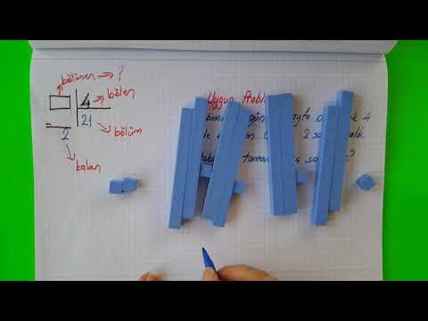 3. SINIF /  KALANLI BÖLME  İŞLEMİNDE BÖLÜNENİ BULALIM