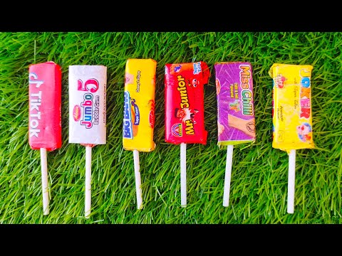 Some Popular Candies and lollipops in the World | New Milk Bottle | Mini Cooking | Ice Cream Pop It