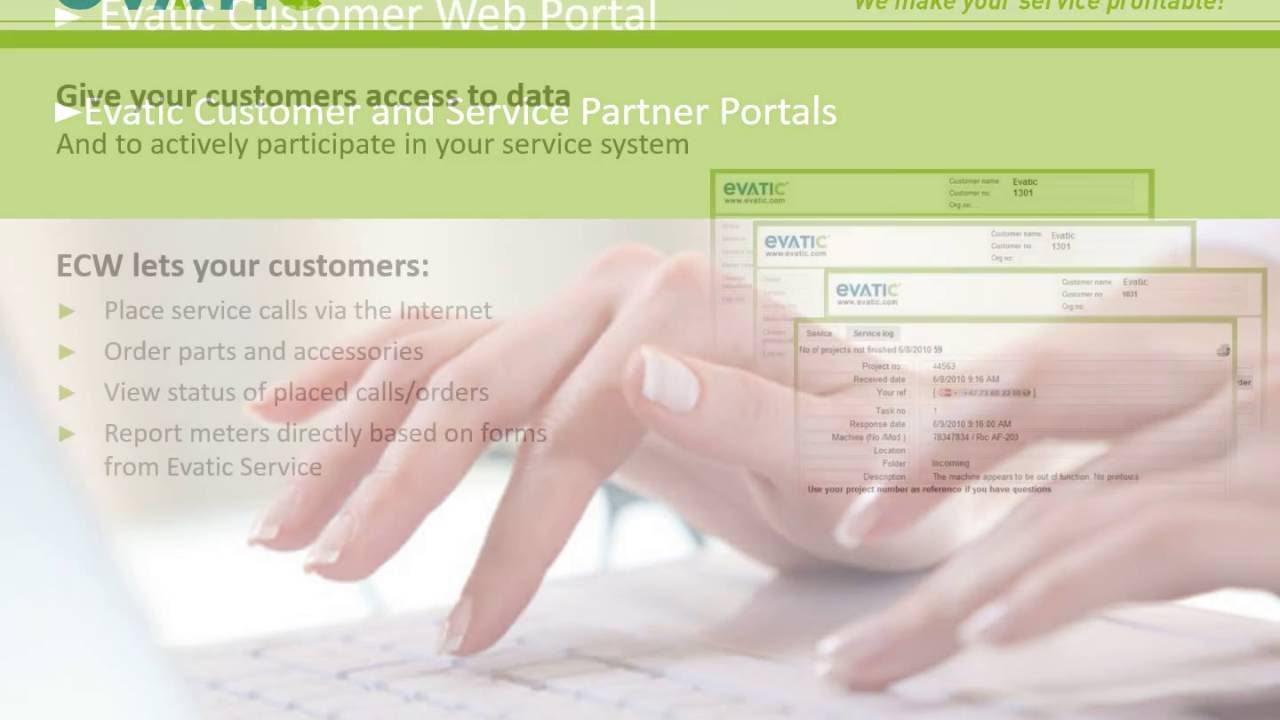 Evatic WebPortals system - YouTube