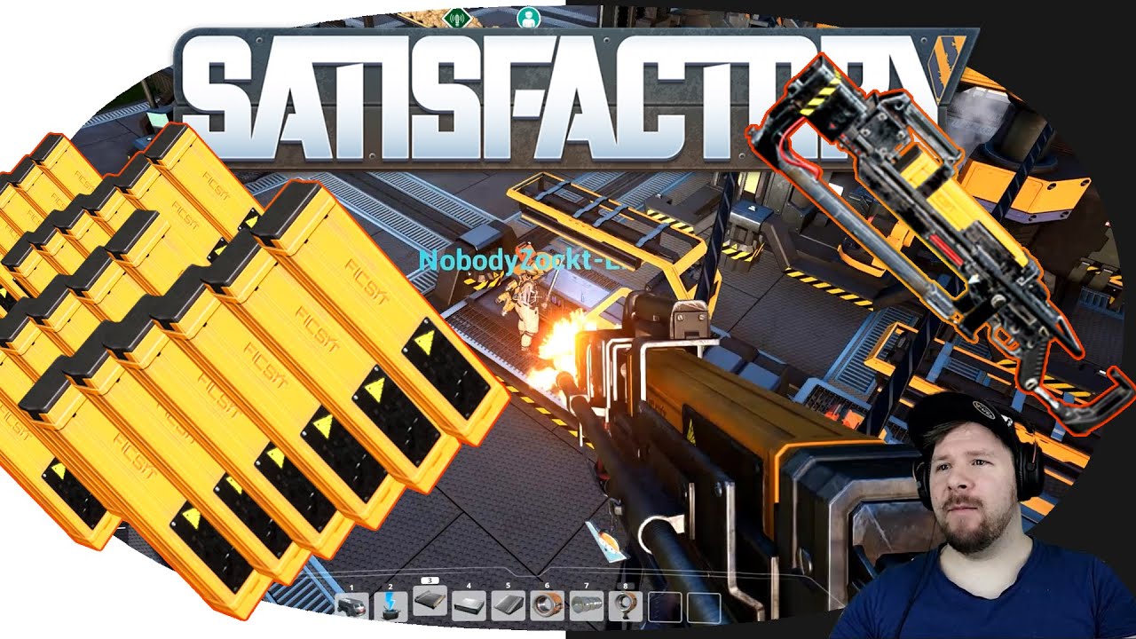 Automatische MUNITION für die RIFLE Jetzt geht´s rund! / Satisfactory ...