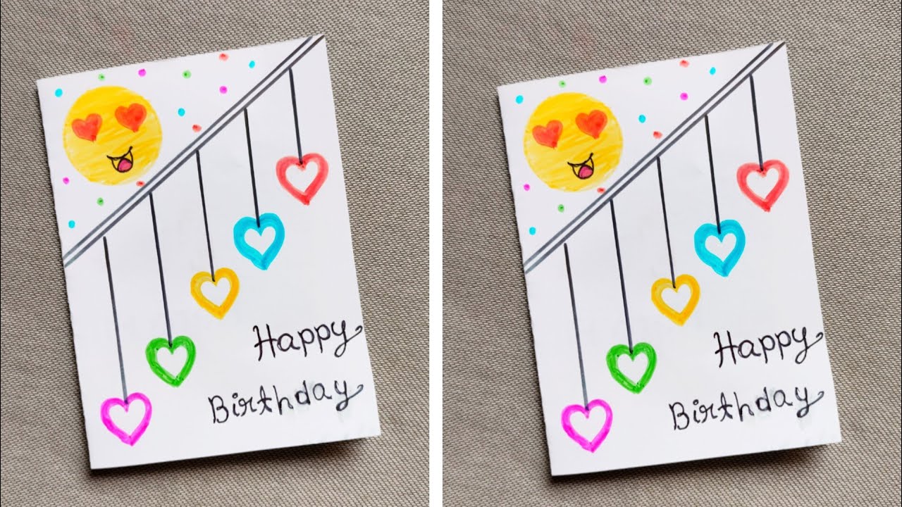 Easy & Beautiful Happy Birthday Card | Birthday Card | Birthday Gift ...
