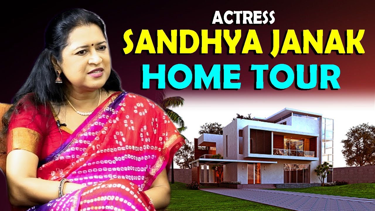 Actress Sandhya Janak | HOME TOUR | Usha Media Official - YouTube