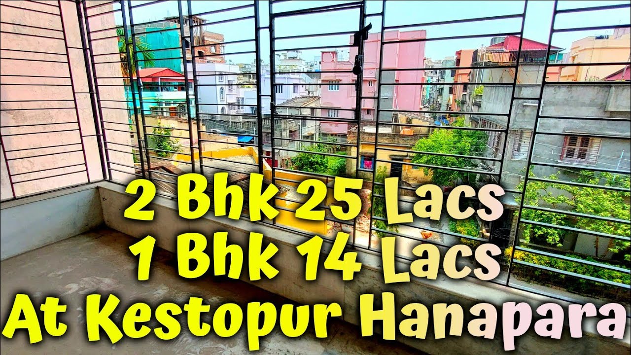 2 Bhk & 1 Bhk Resale flat sale at kestopur Hanapara.Loanable . Road ...