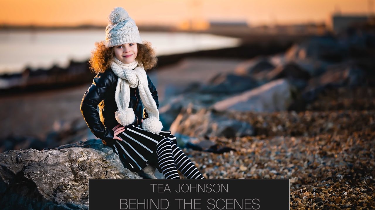 Tea Johnson - Hove Beach [Behind The Scenes] - YouTube