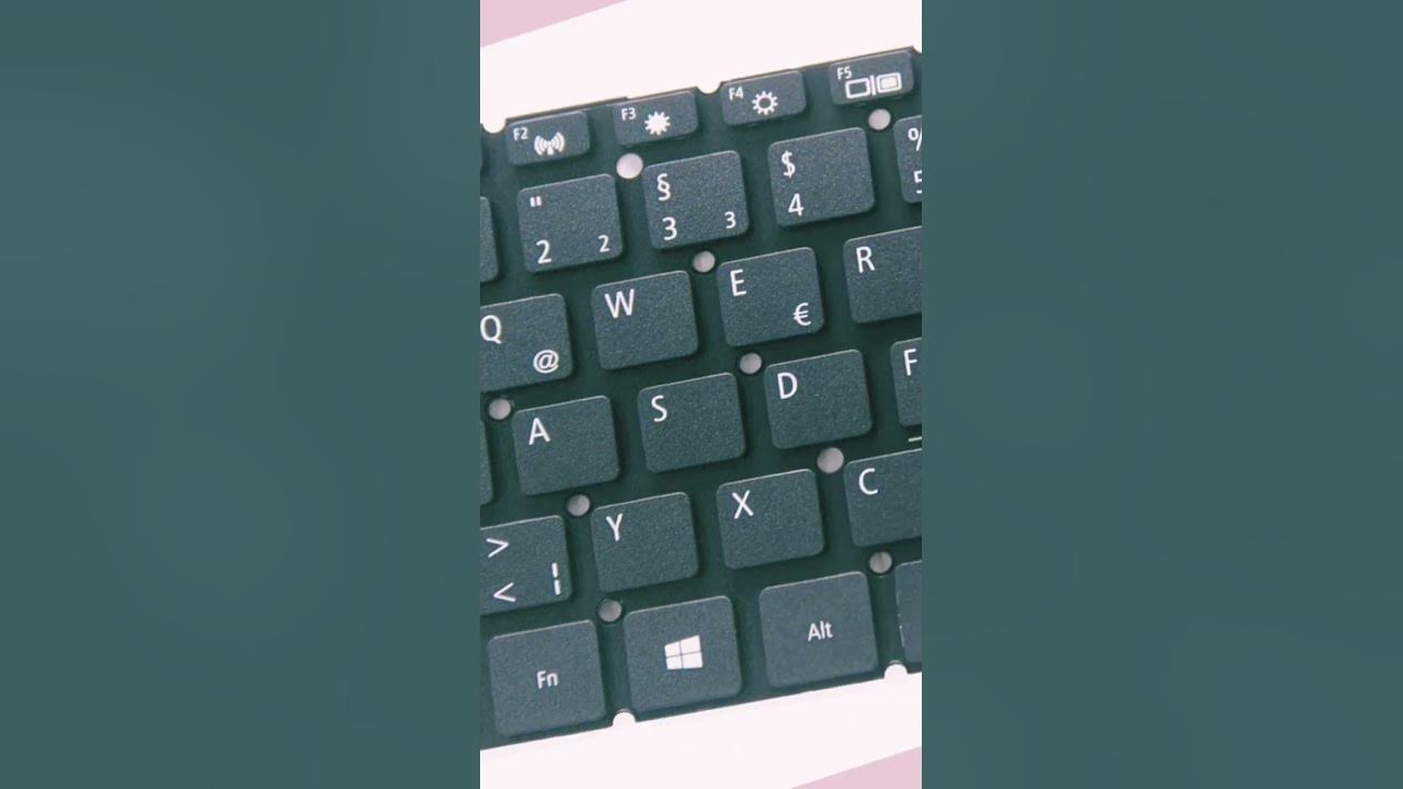 How to type @ on Germany keyboard - YouTube