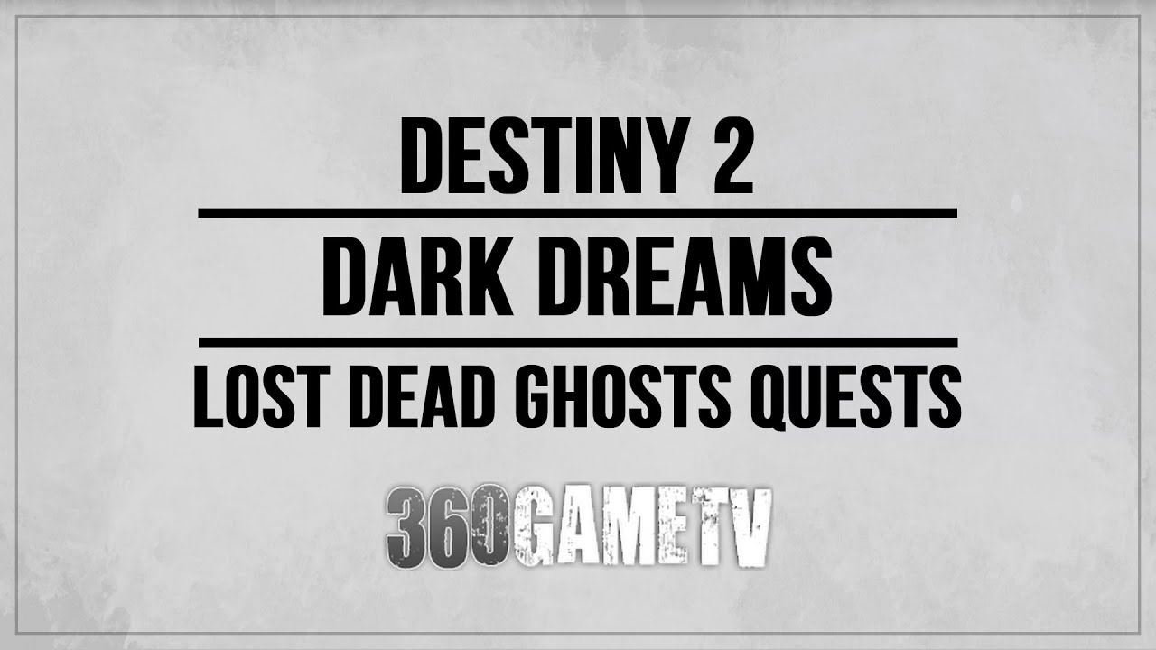 Destiny 2 Dark Dreams Dead Ghost Location Lunar Battlegrounds (Lost ...