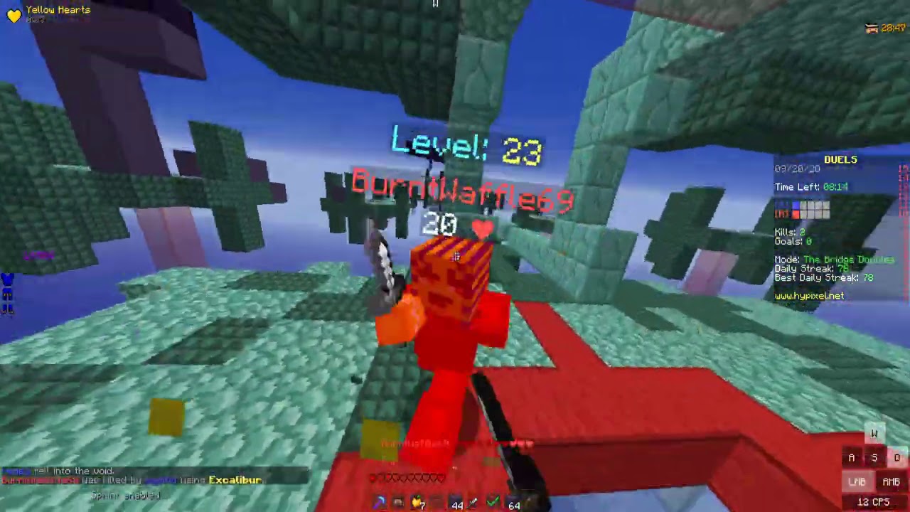 Hypixel - The Bridge Duels || 2v2 feat. redsy - YouTube