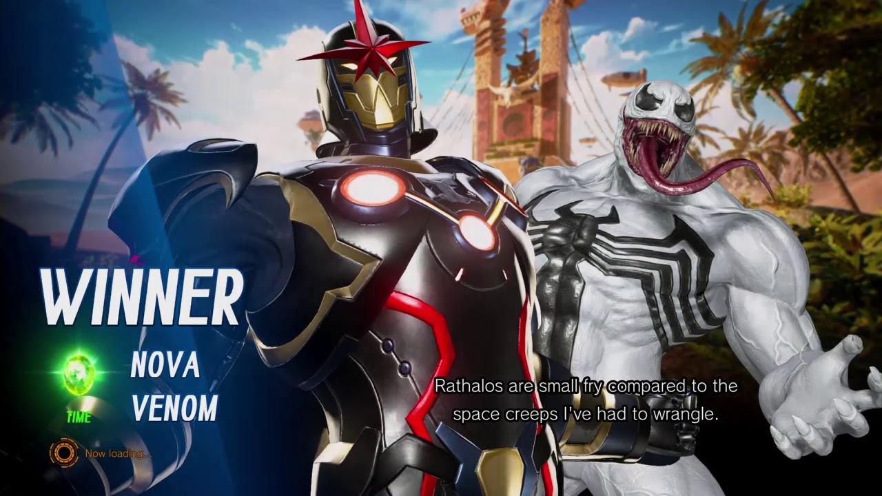 Venom & Nova Arcade mode| Marvel vs Capcom Infinite - YouTube