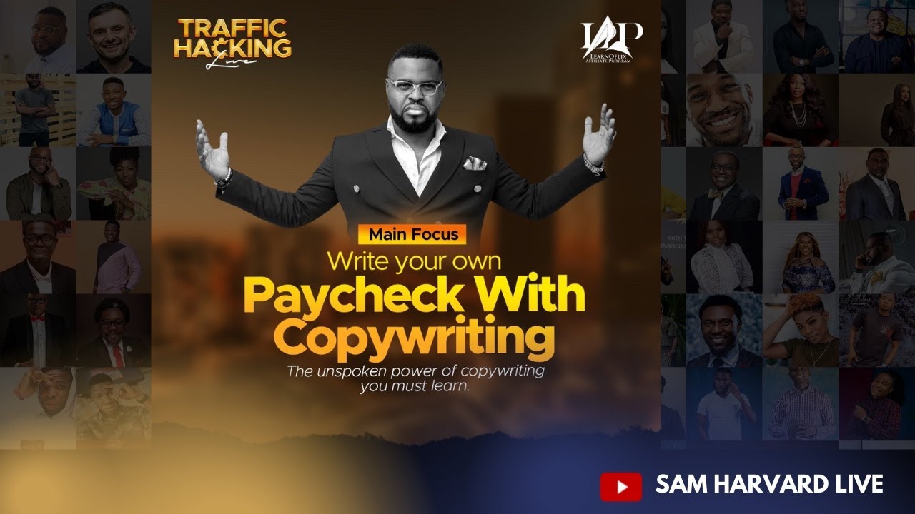 How To Write Your Own Paycheck With Copywriting || Traffic Hacking Live ...