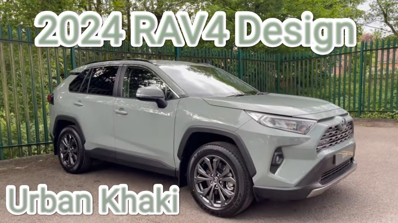 2024 Toyota RAV4 Design Hybrid Walkround in Urban Khak which is a FREE ...