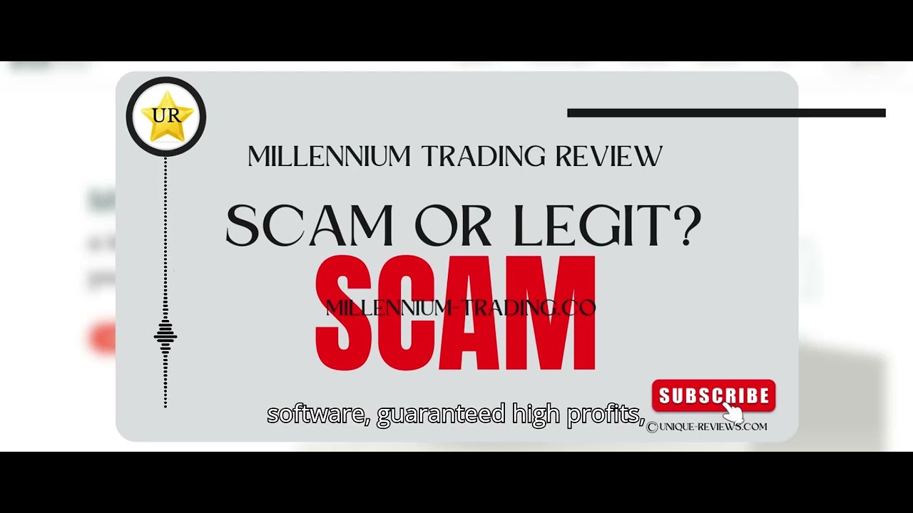 Millennium Trading Review millennium-trading.co Reviews Scam? - YouTube