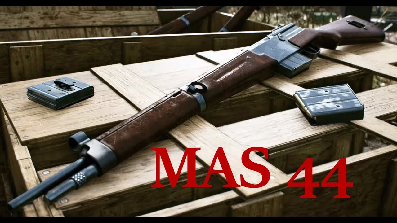 MAS 44 New Assault Rifle BFV Gameplay - YouTube