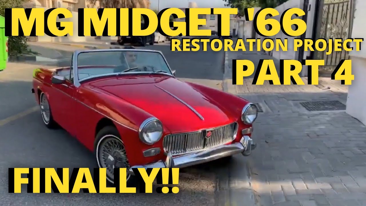 FINALLY !! Mg Midget 67 part 4 - YouTube