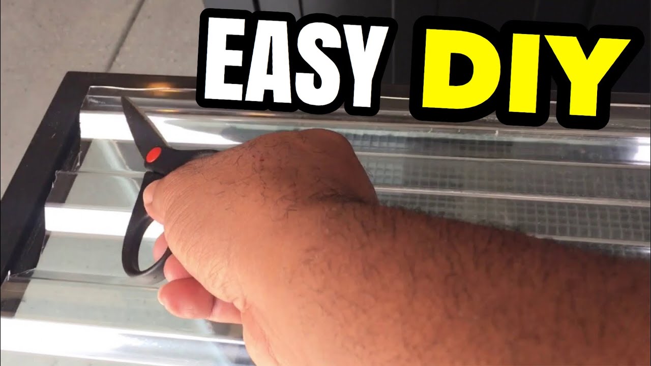 DIY Aquarium Lid made EASY - YouTube