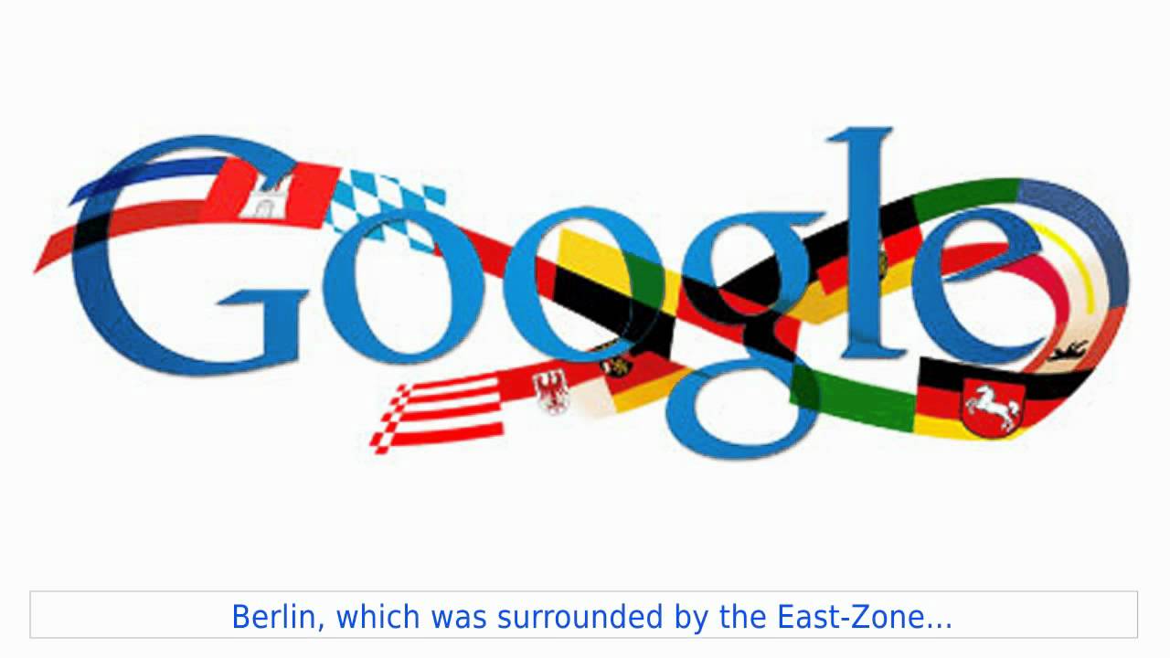 Google doodle for German Unity Day (2011) - YouTube