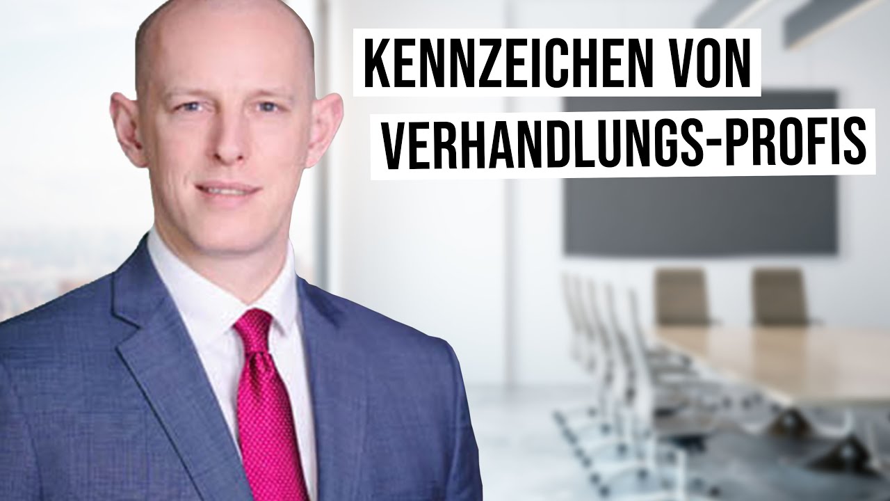 Richtig verhandeln: Praxistipps vom Experten (Dr. Alexander Hoeppel im ...