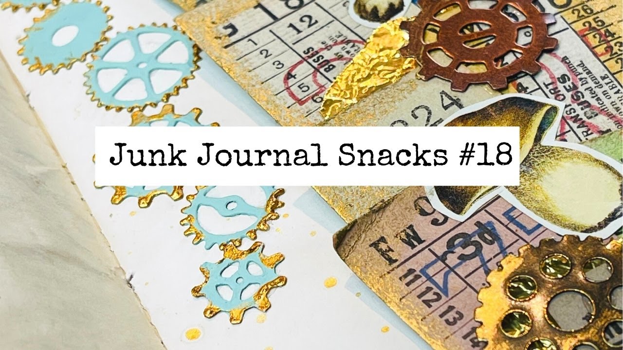 Ticket-Snippet Roll Thingy/Junk Journal Snacks #18 - Bitesized ...