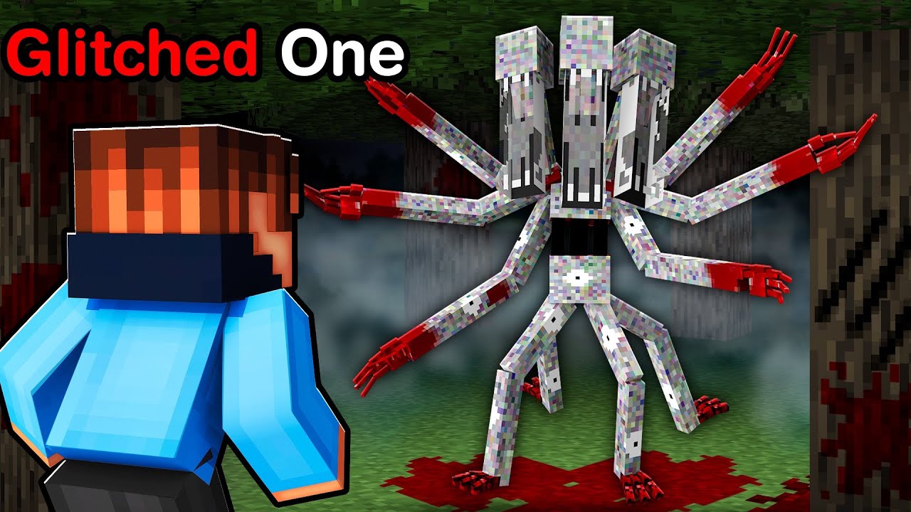 I Added THE GLITCHED ONE Into Minecraft.. - YouTube