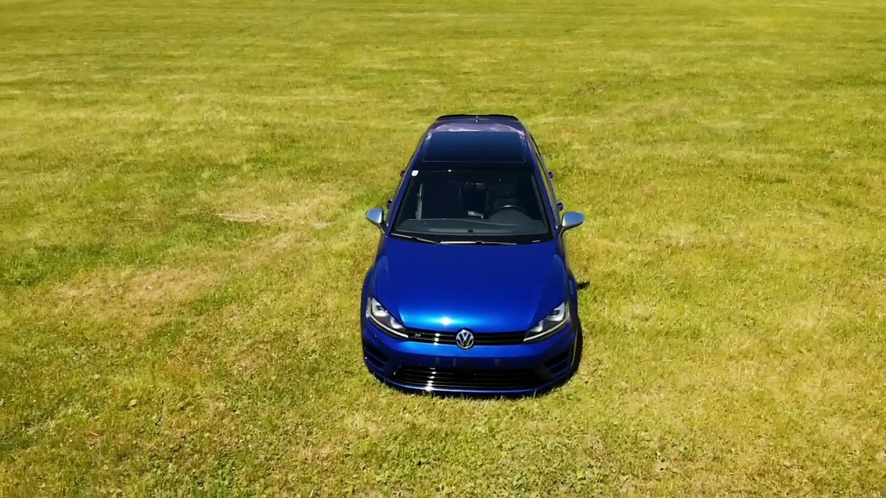 VW Golf 7 R Stage 2 (Launch Control, Review & Sound) Mavic AIR Video ...