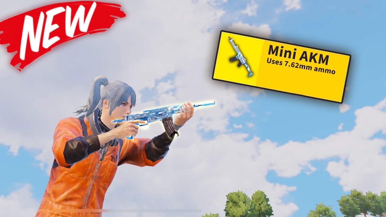 New Mini AKM is here 😍 PUBG MOBILE BGMI - YouTube