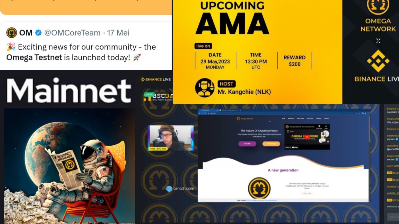 Omega Network Segera Listing Binance Step by Step Sebelum KYC, 2 Project Mantap Dibawah Pi ...