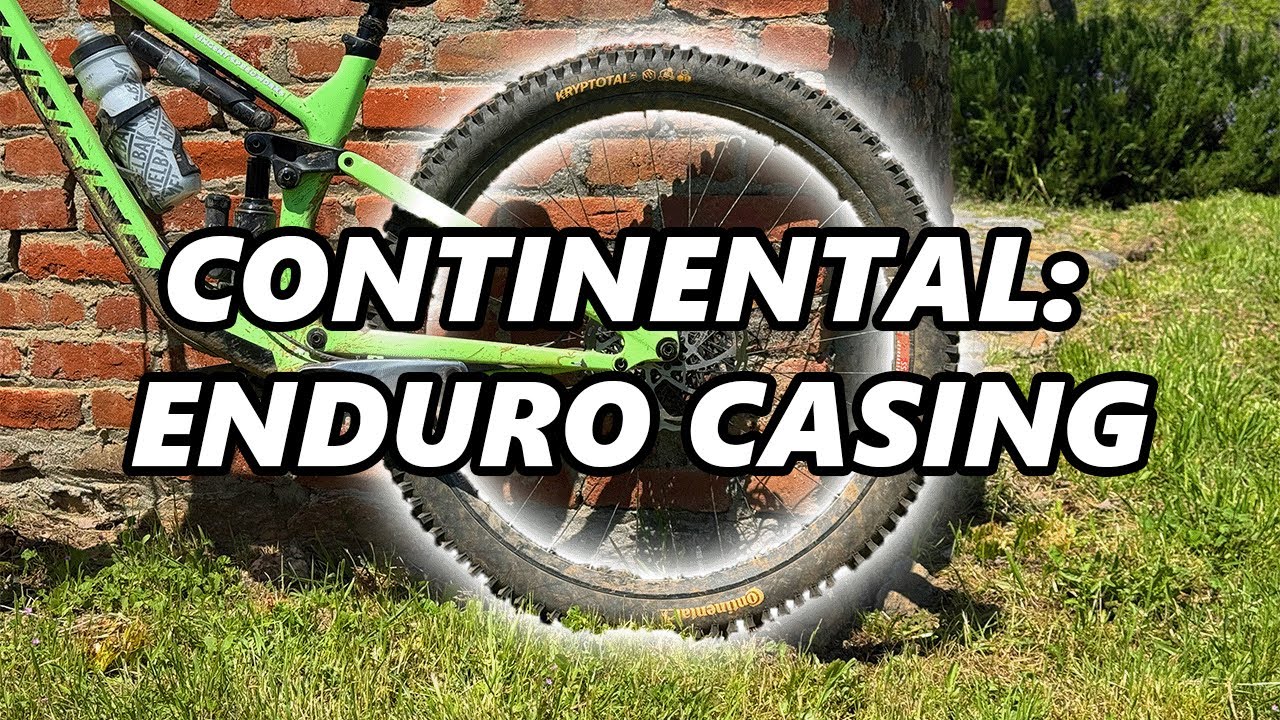 Continental Kryptotal Enduro Casing Review - Best MTB Tires? - YouTube