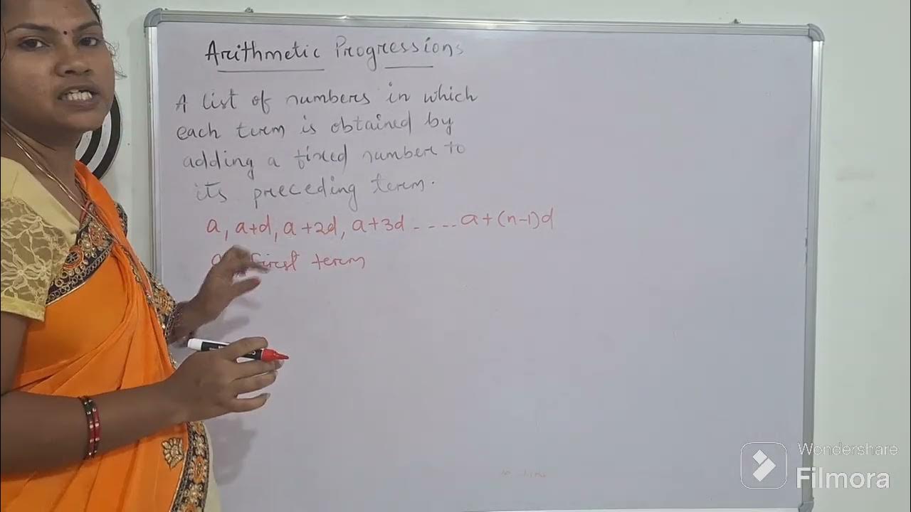 introduction to Arithmetic progression #maths - YouTube