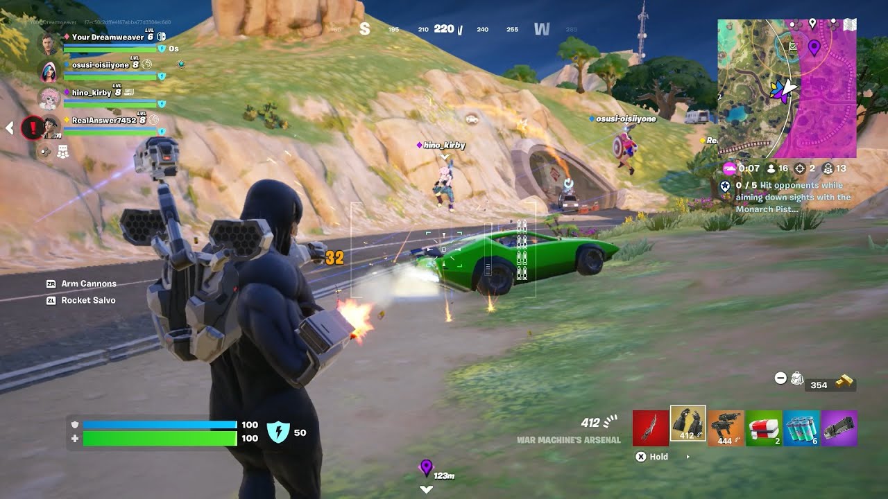 Fortnite C5S4 with Kb 8/16/24 - Fought the same player three times for ...