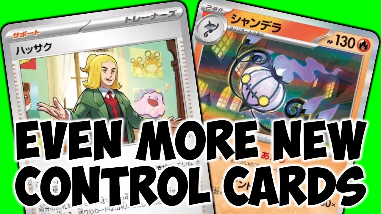 Pokemon Keeps Printing More Control Cards... - YouTube