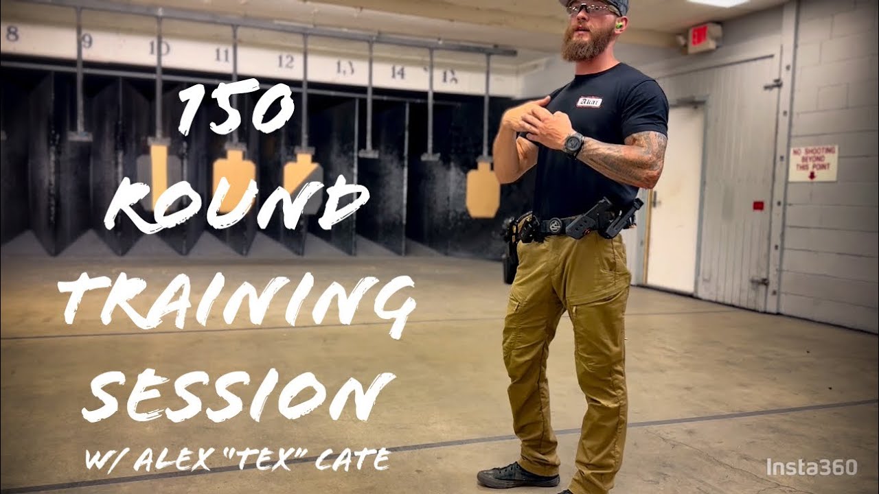 USPSA Training 150 Round Session Alex Cate - YouTube
