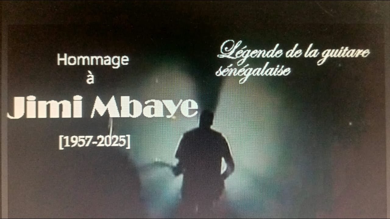 Jimi Mbaye - [1957 - 2025] Légende de la guitare sénégalaise - YouTube
